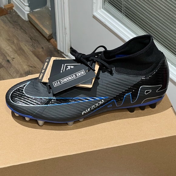 Nike | Shoes | Nike Zoom Superfly 9 Pro Fg Black Royal Blue | Poshmark